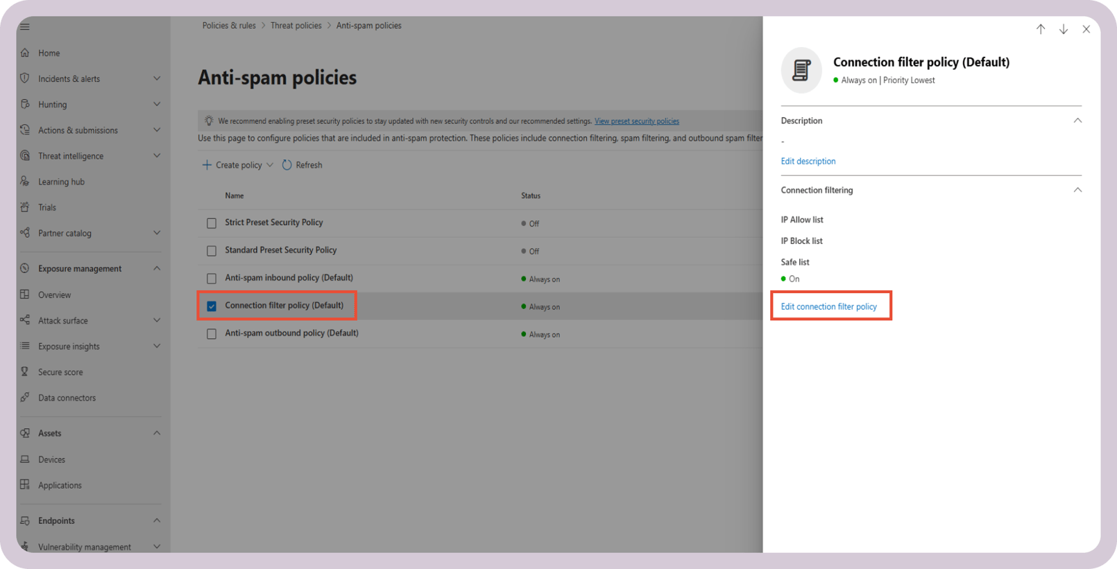 How to Whitelist in Microsoft Defender