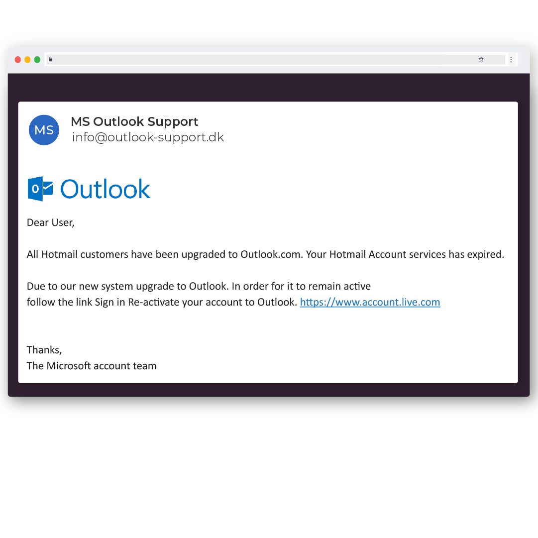 10 Phishing Email Examples