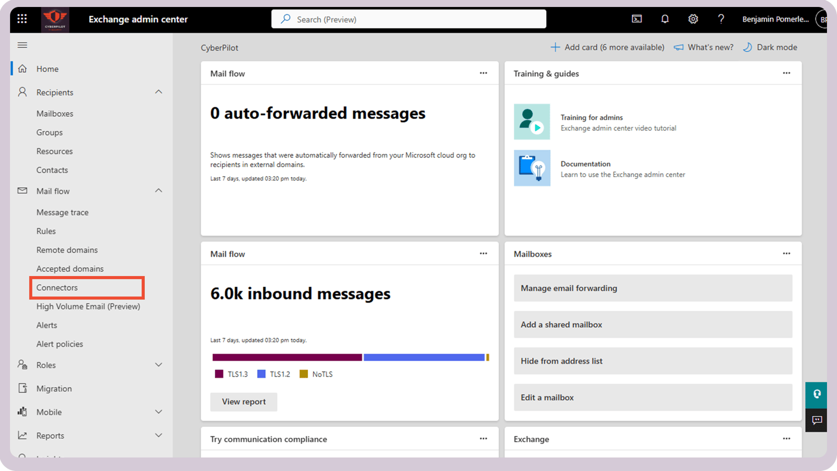 How To Set Up A Mail Connector