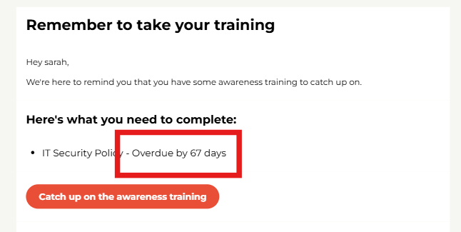 Set Due Dates For Assigned Training
